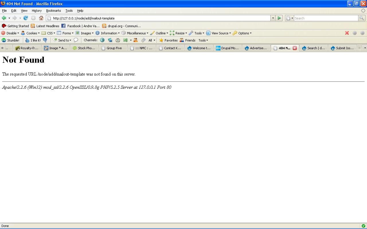 Error creating new template [#276750] | Drupal.org